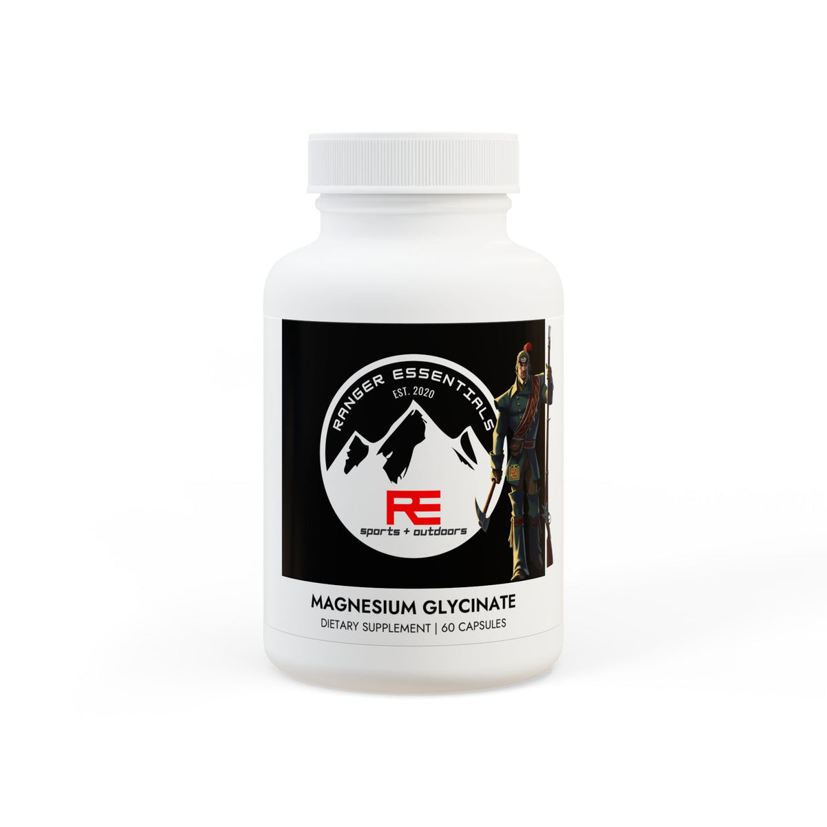 Magnesium Glycinate Supplement (60 Capsules) – Ranger Essentials Coffee ...