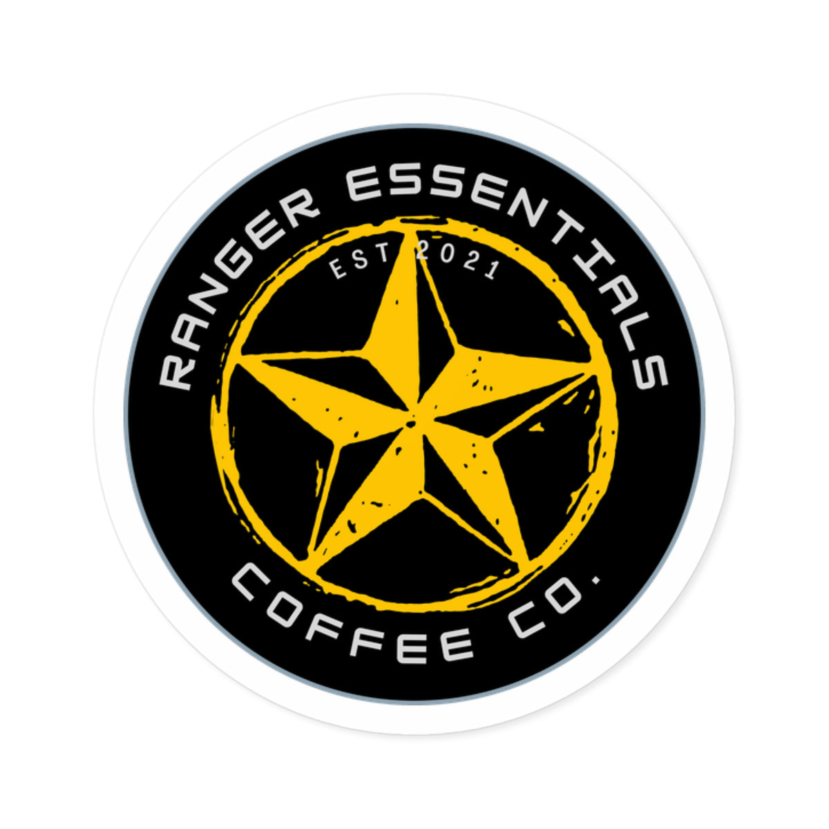 RECC Round Stickers, Indoor\Outdoor (Texas Star Logo) – Ranger ...