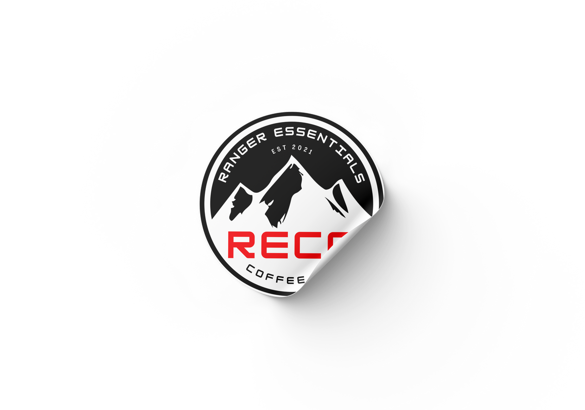 RECC Sticker w Mountain Waterproof Vinyl Logo 3 in. – Ranger Essentials ...